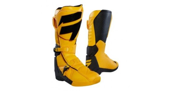 Cheap Cost Yellow Motorbike Racing Shoes