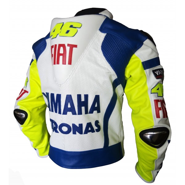 Yamaha Men's Fiat Petronas Team Racing Leather Jacket