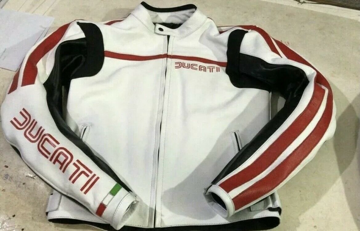Ducati Custom Made Best Quality Racing Leather Jacket